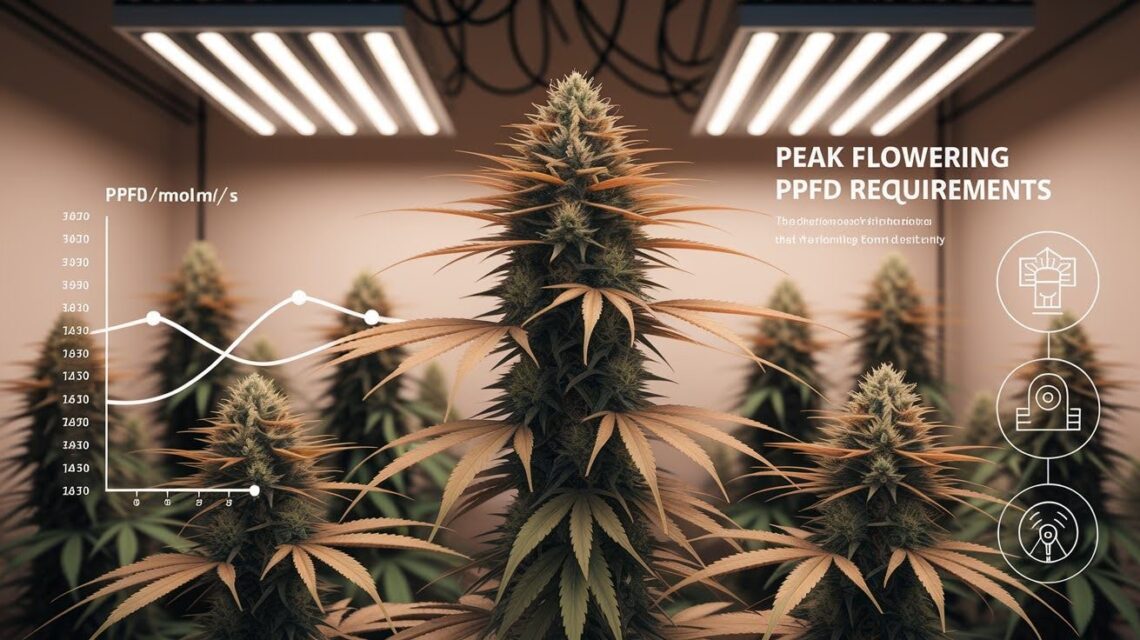 Optimal PPFD for Flowering: Boost Your Cannabis Yields - WeedInsight