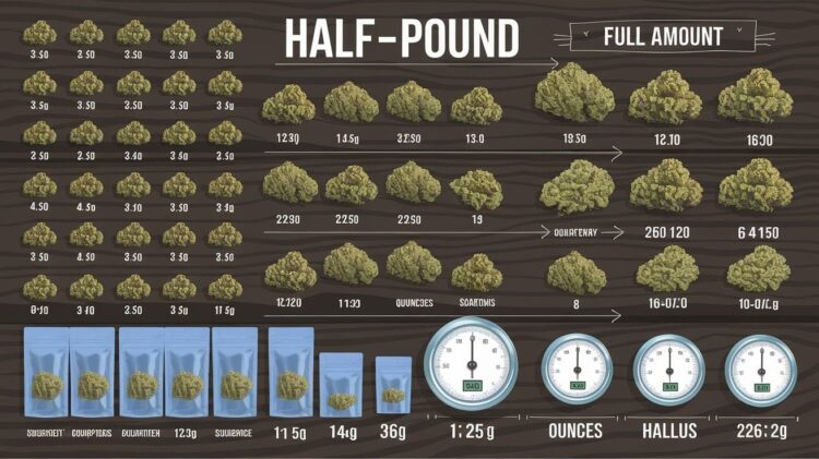 Half Pound of Weed = How Many Grams? Simple Breakdown - WeedInsight