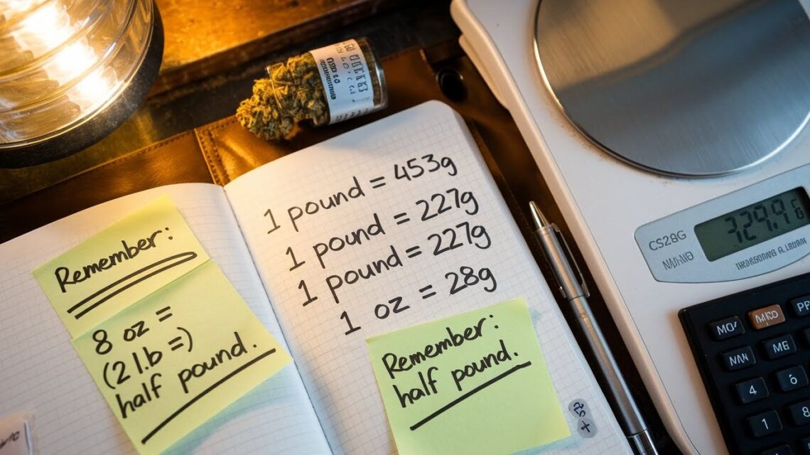 Half Pound of Weed = How Many Grams? Simple Breakdown - WeedInsight