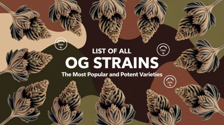List of All OG Strains: The Most Popular and Potent Varieties - WeedInsight
