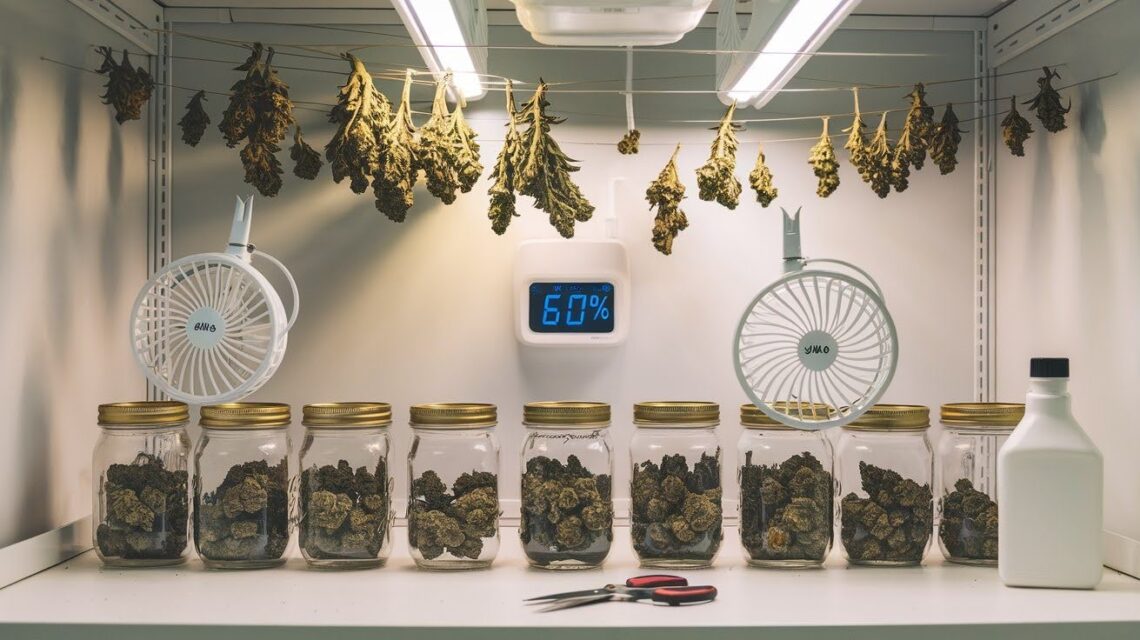 How to Dry and Cure Cannabis? A Step-by-Step Guide for New Growers ...